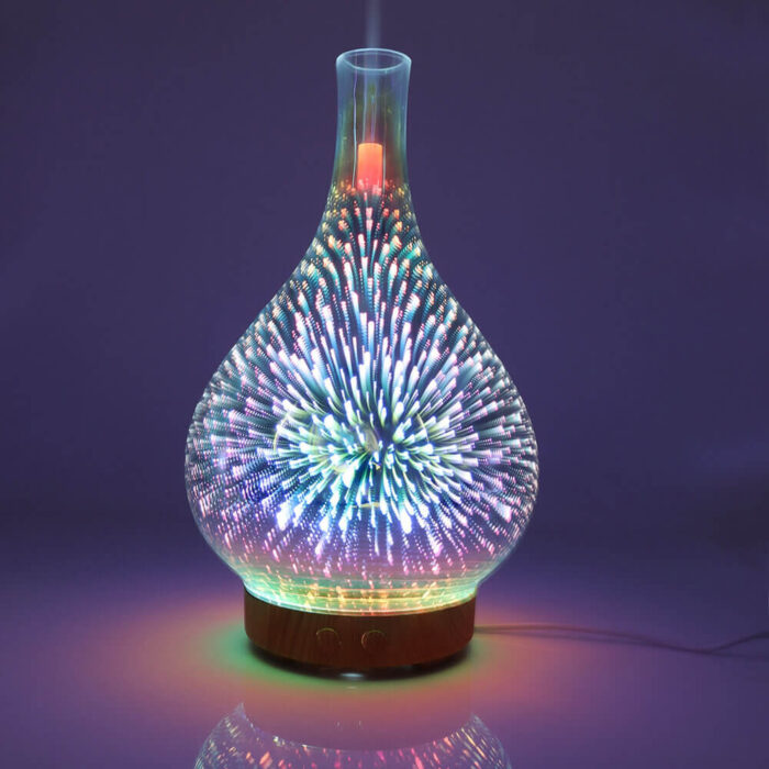 Glass Vase Essential Oil Diffuser For Aromatherapy - Treasure Hutch